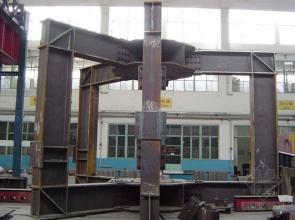Construction of the cast steel node common casting process - Densen ...