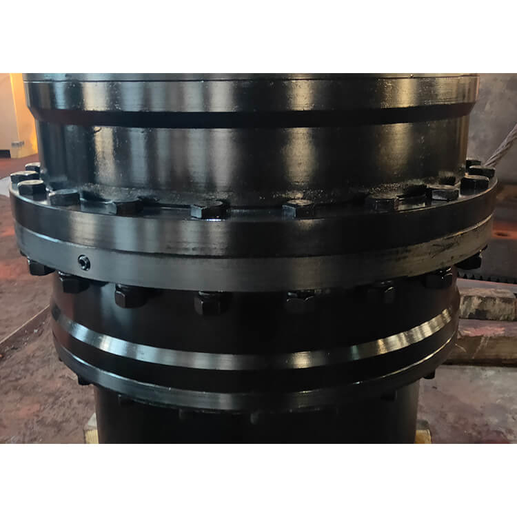 Densen customized large type gear couplings,curved tooth gear coupling ...